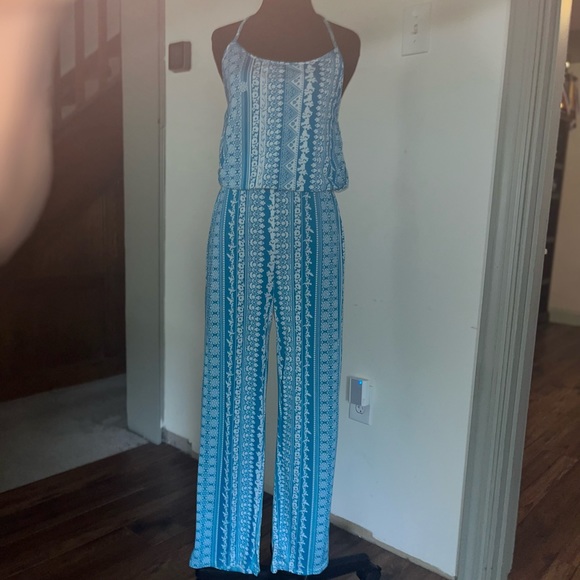 Jon & Anna | Pants & Jumpsuits | Jon Ana Print Jumpsuit M | Poshmark